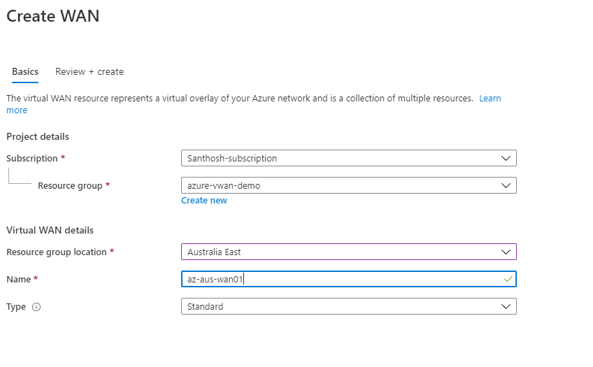 Azure Virtual WAN - Skyline Technologies
